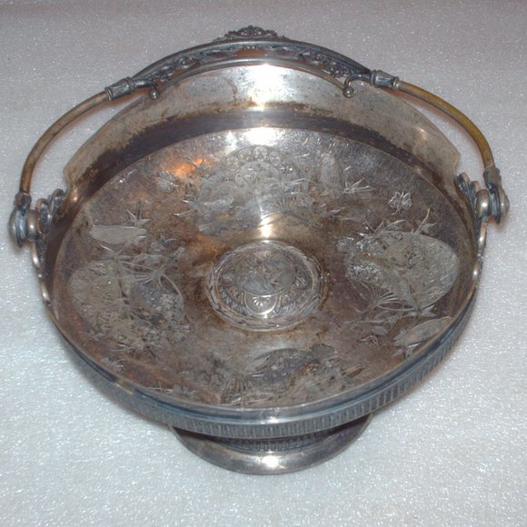 Derby Silver Co. | Accents | Antique Lovely Derby Silver Co Brides ...